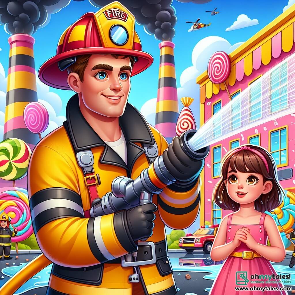 Tom the Brave Firefighter | Story about a profession | 5-6 years old ...