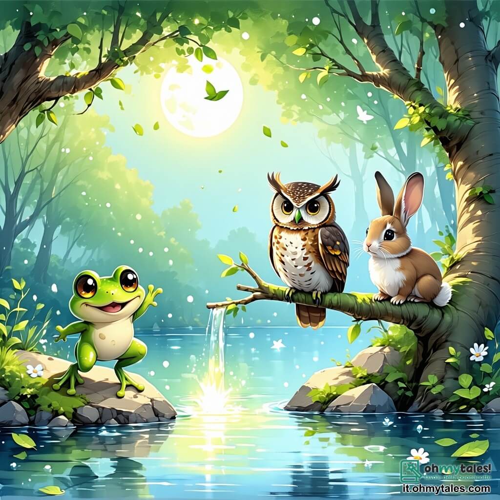 🎧 La Rana e il Tronco Magico | Racconto di animali | 3/4 anni ...