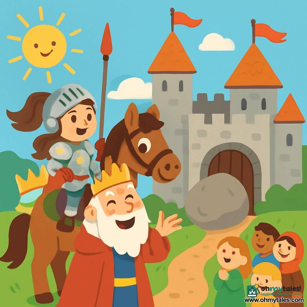 🎧 Lady Bea and the Stone at the Castle Gate | Knight's story | 1-2 ...