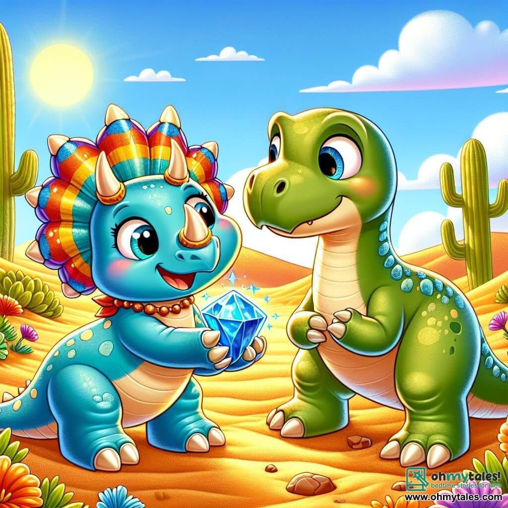 Tilly's Treasure Adventure | Dinosaur story | 1-2 years | Fantastic story