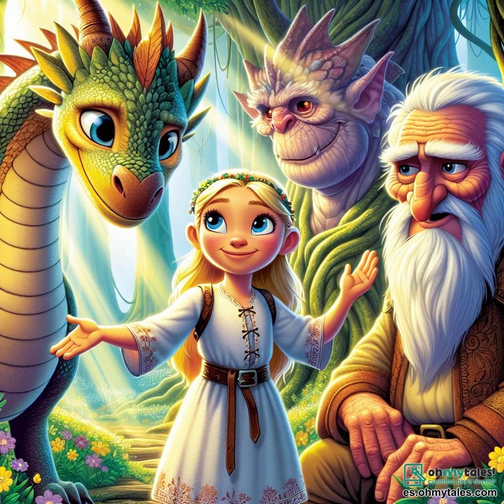 Isabela y el Dragón Amigo | Fantasía heroica | 5/6 años | Cuento fantástico