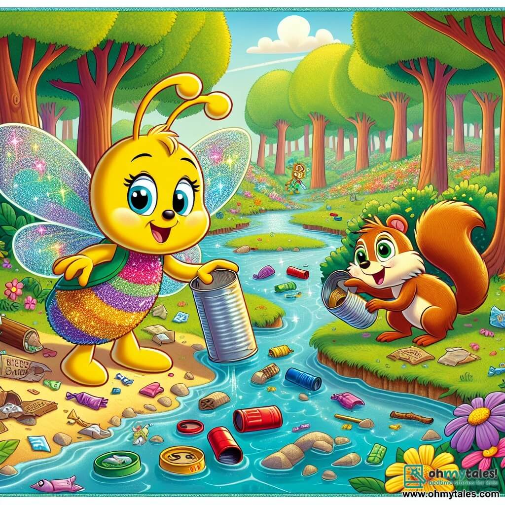 Buzzy's Big Clean-Up | Story about ecology | 7-8 years old ...