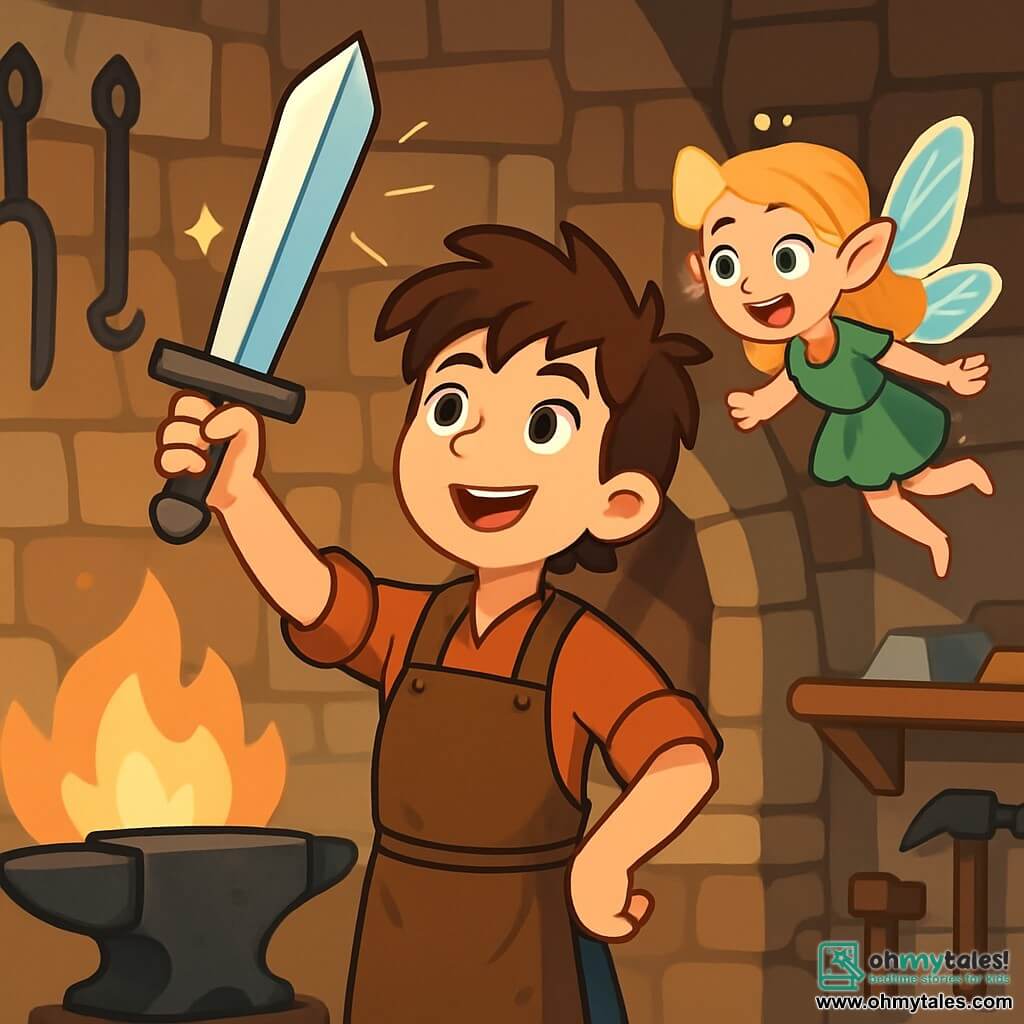 🎧 The Smith and the Sword of Whispers | Fantastic myth | 11-12 years ...