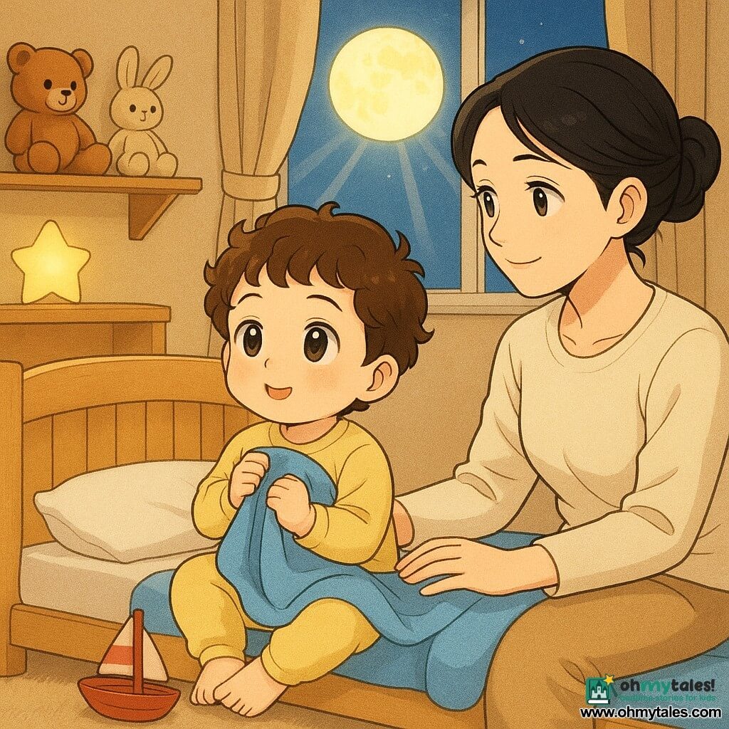 Leo and the moonlight questions | Philosophical story | 1-2 years | Tale