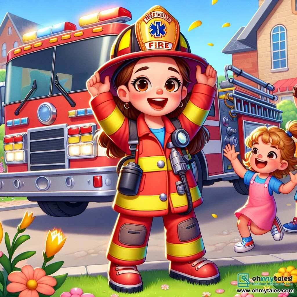 Firefighter Lily's Safety Adventure | Firefighter Story | 5-6 years old ...