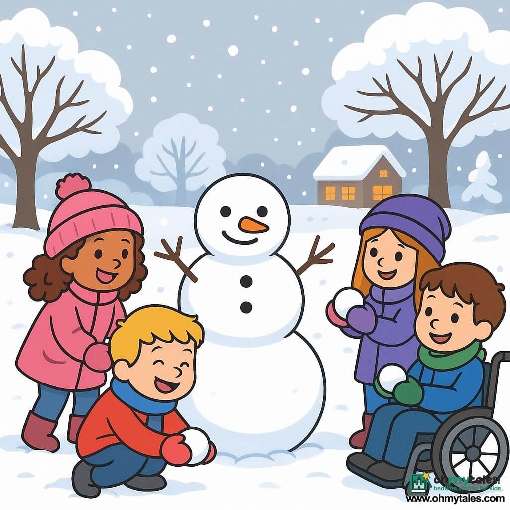 Gentle Winter, Happy Snow Family | Story about winter | 3-4 years old ...