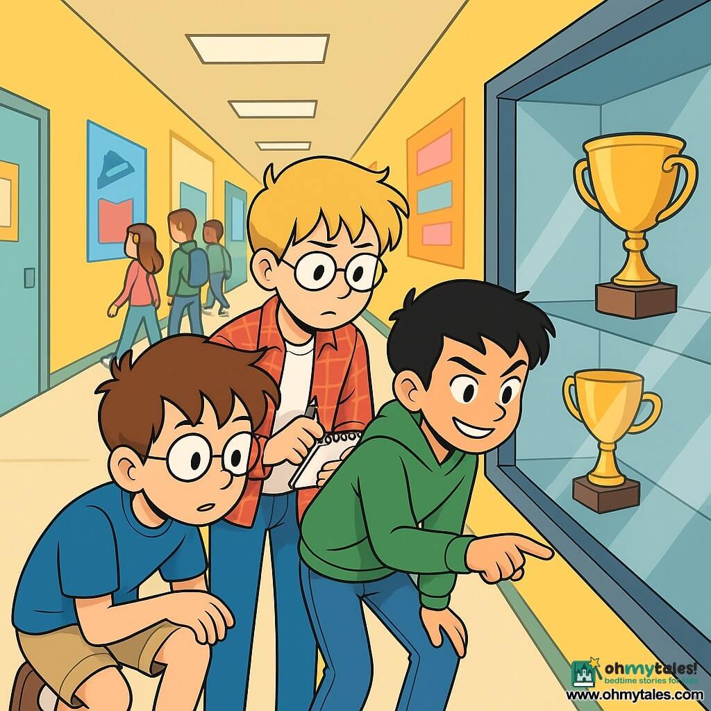 🎧 The case of the missing school spirit trophy | Story of little ...
