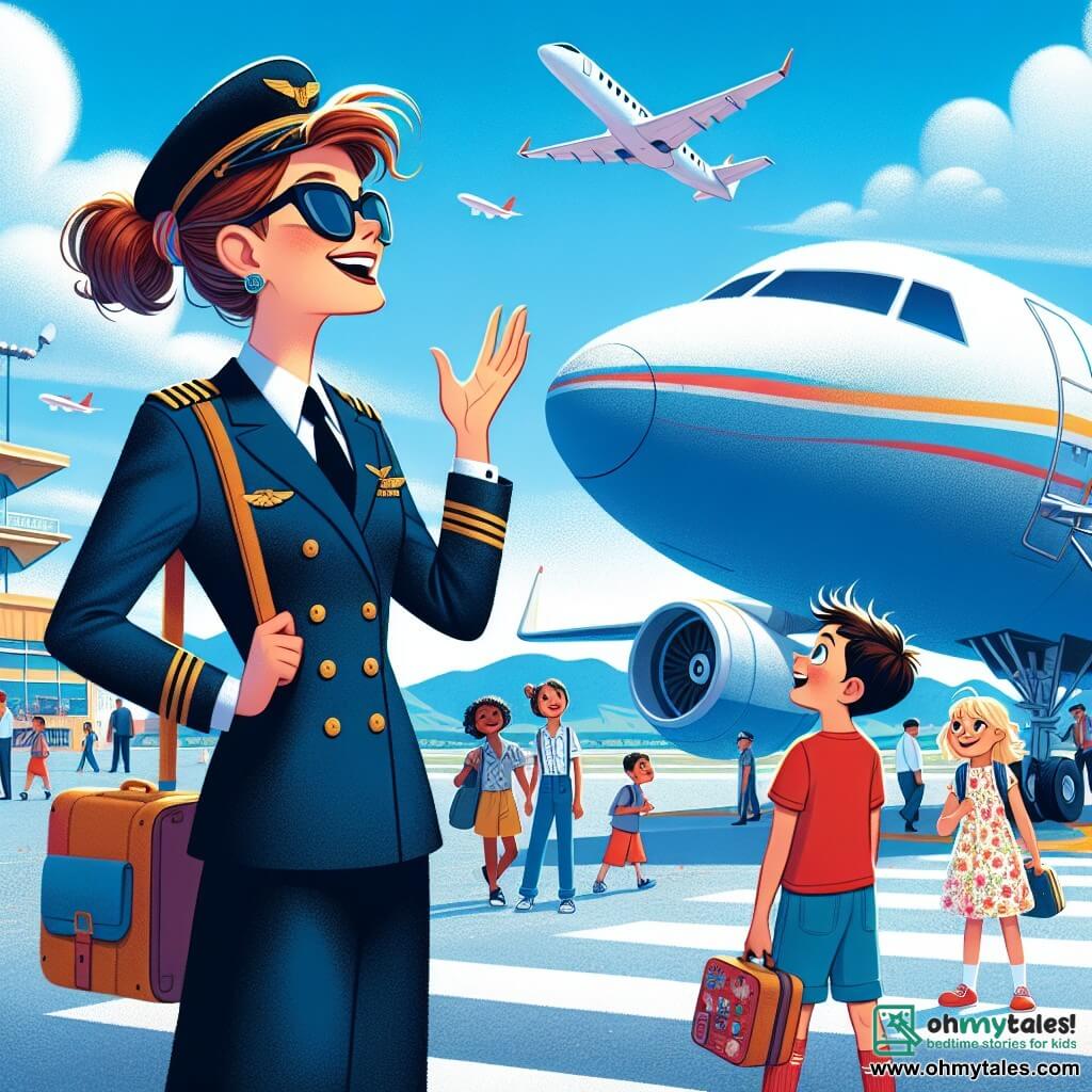 Captain Emily's Cloud Adventure | Pilot's story | 11-12 years old ...