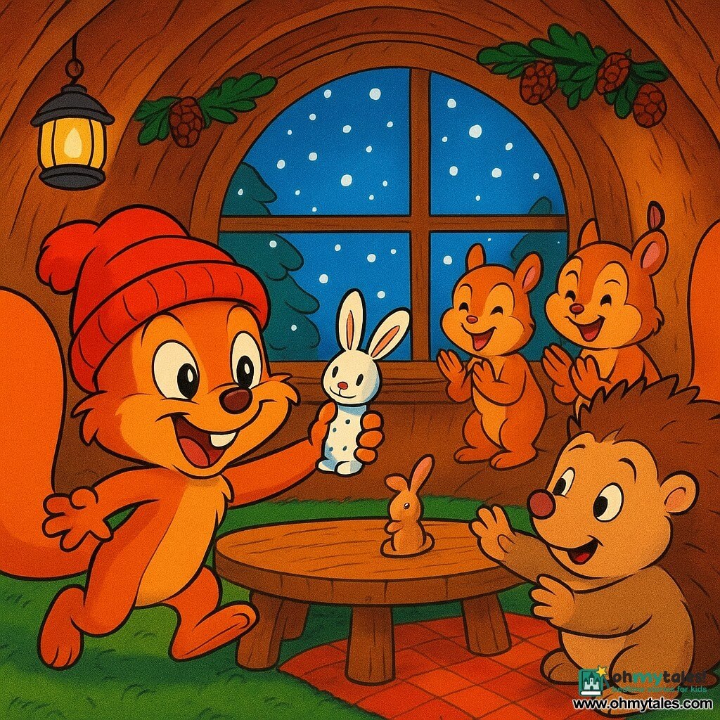 Pip and the merry table surprise | Story of the Christmas Mischievous ...