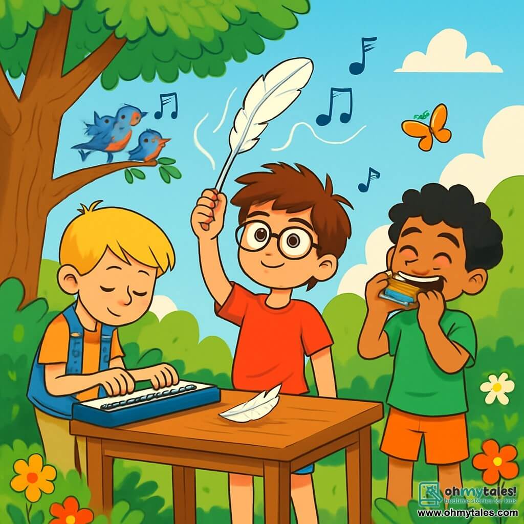 The Feather Fiasco | Impossible challenge story | 9-10 years old ...