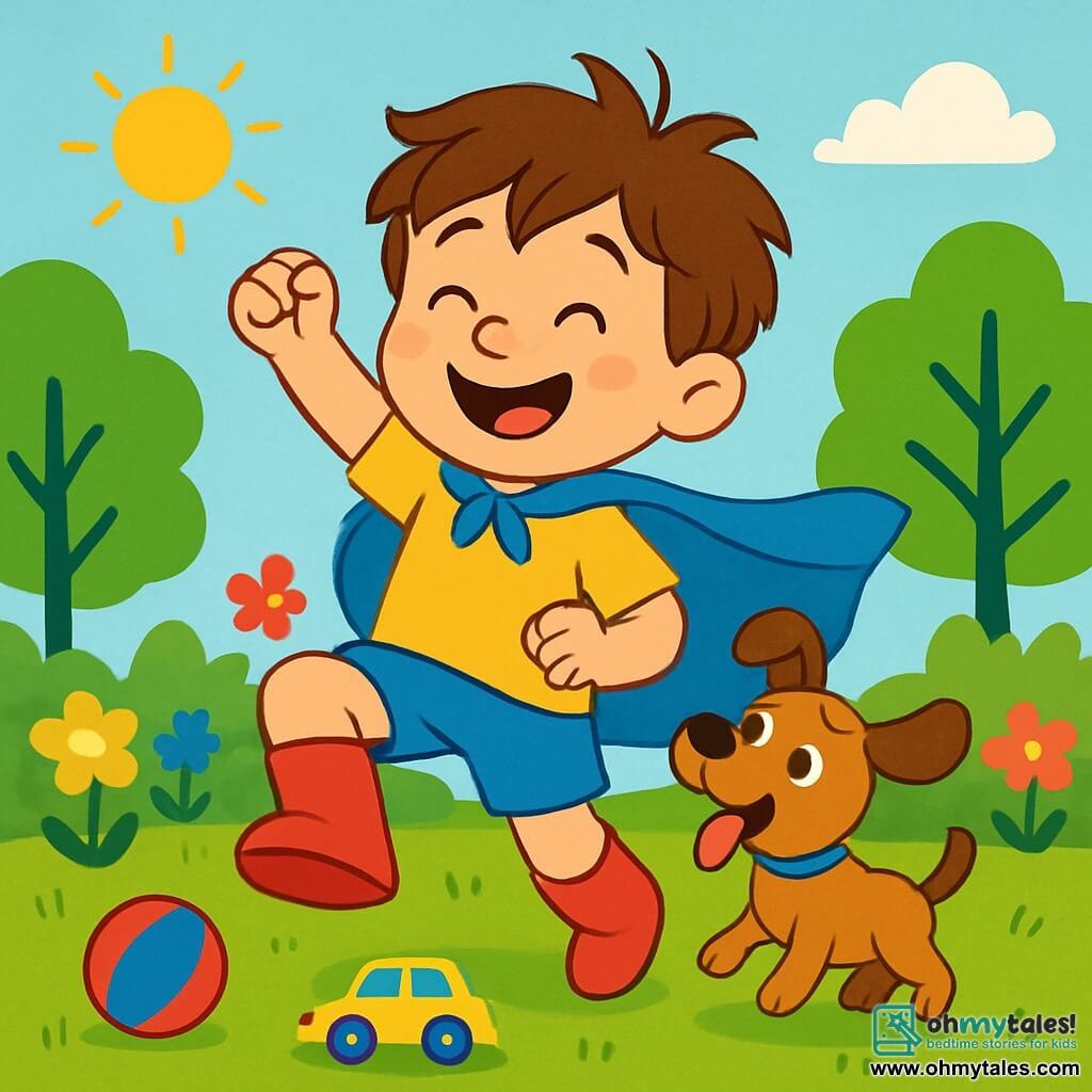 super max and the flying adventure | Comedic superhero story | 1-2 ...