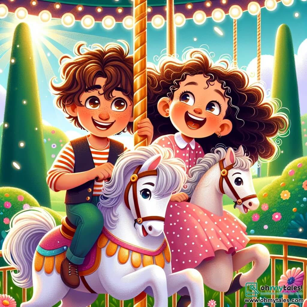 🎧 Carousel days and brave new friends | Story about friendship | 7-8 ...
