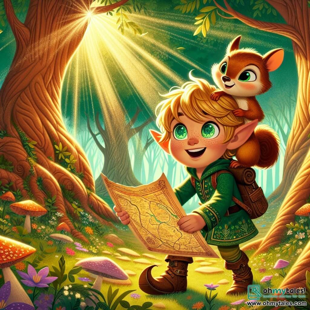 Finn's Magical Journey: The Quest for the Glowing Gem | Little ...