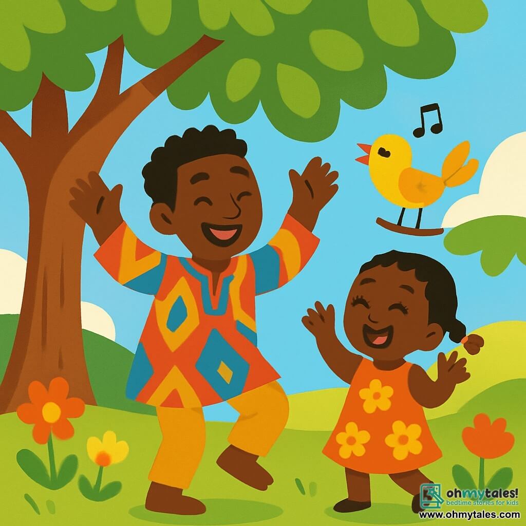 🎧 Songs of Family Joy | African tale | 1-2 years | Audio story and to ...