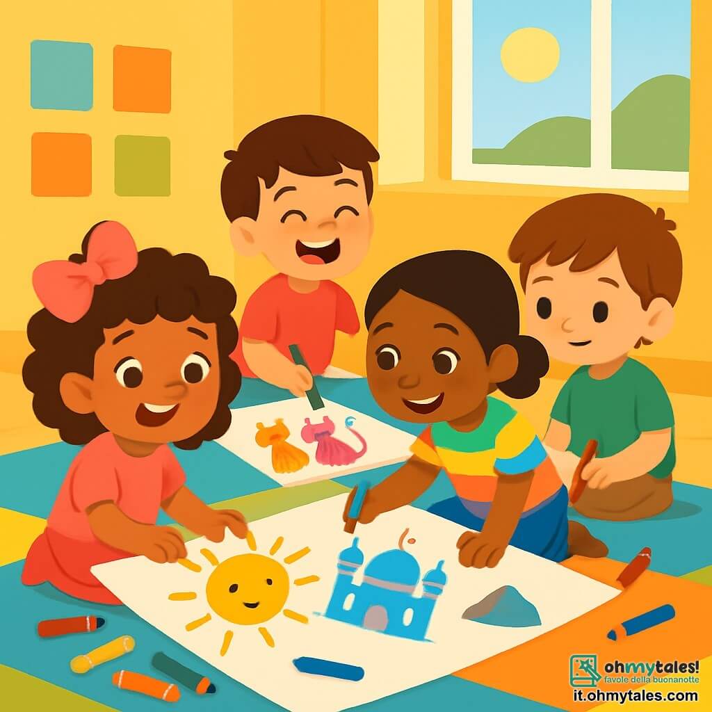 Un grande disegno di amicizia | Storia sulla diversità | 3/4 anni ...