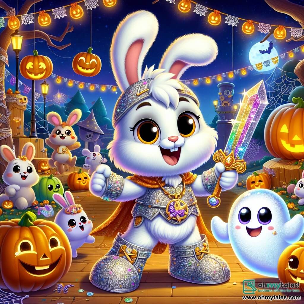 Benny and the Ghostly Adventure | Halloween story | 7-8 years old ...