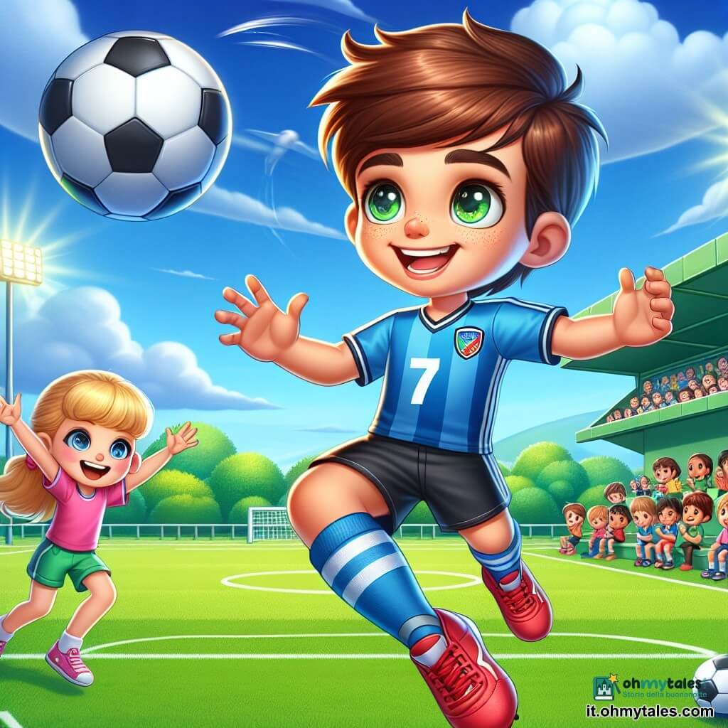 La palla come una farfalla | Storia di Giocatore di calcio | 7/8 anni ...