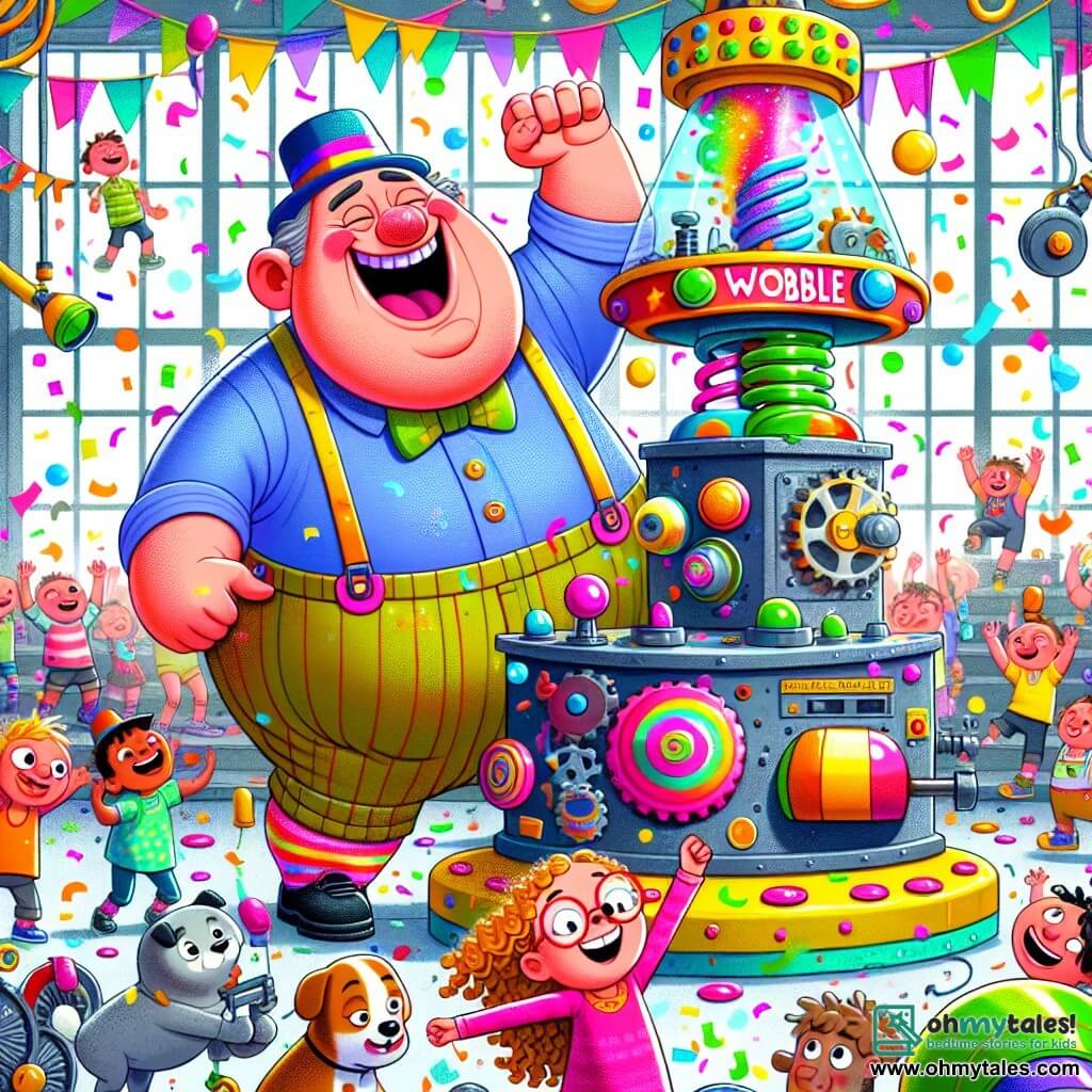 The Wobble Wonder! | Wacky invention story | 5-6 years old | Funny story