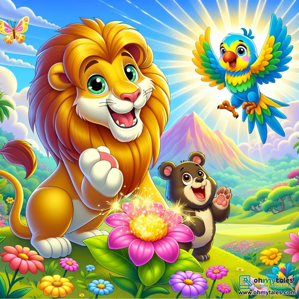 Leo the Lion's Whimsical Adventure | Funny story with an animal | 7-8 ...