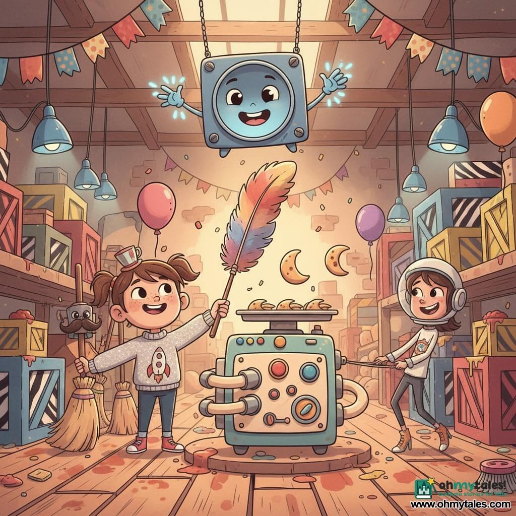 Maya and the moon-muffin machine | Impossible challenge story | 7-8 ...