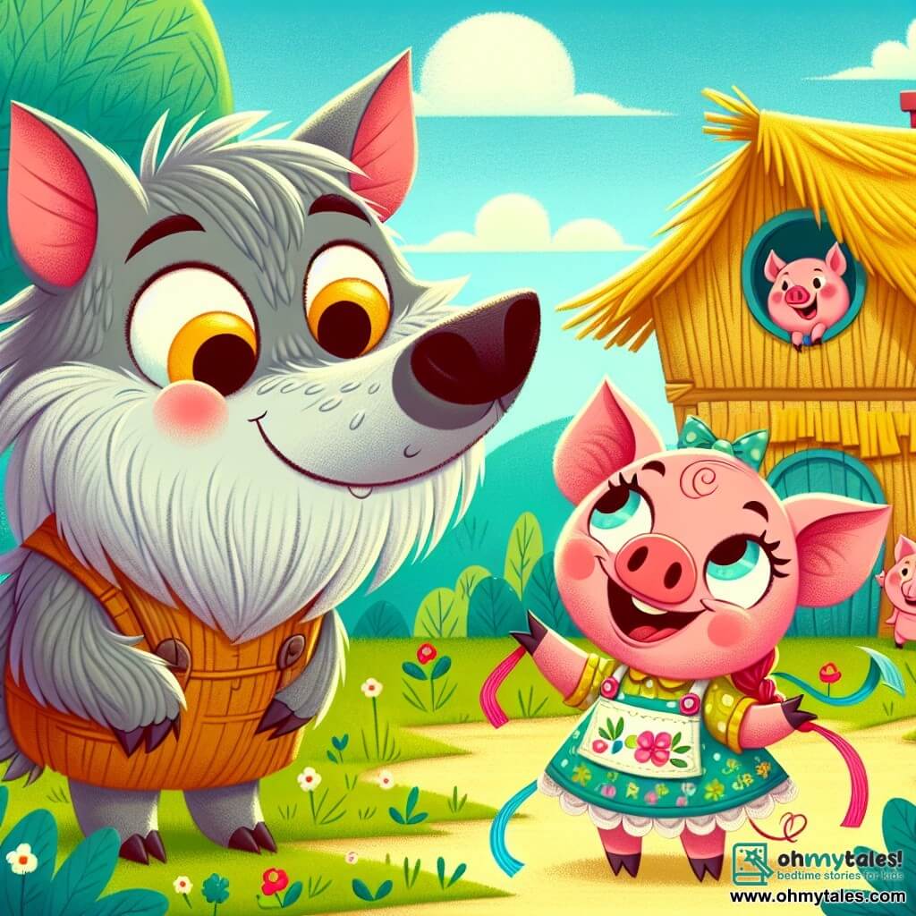 🎧 The Pigs and the Playful Wolf | Classic fairy tale reinvented | 5-6 ...