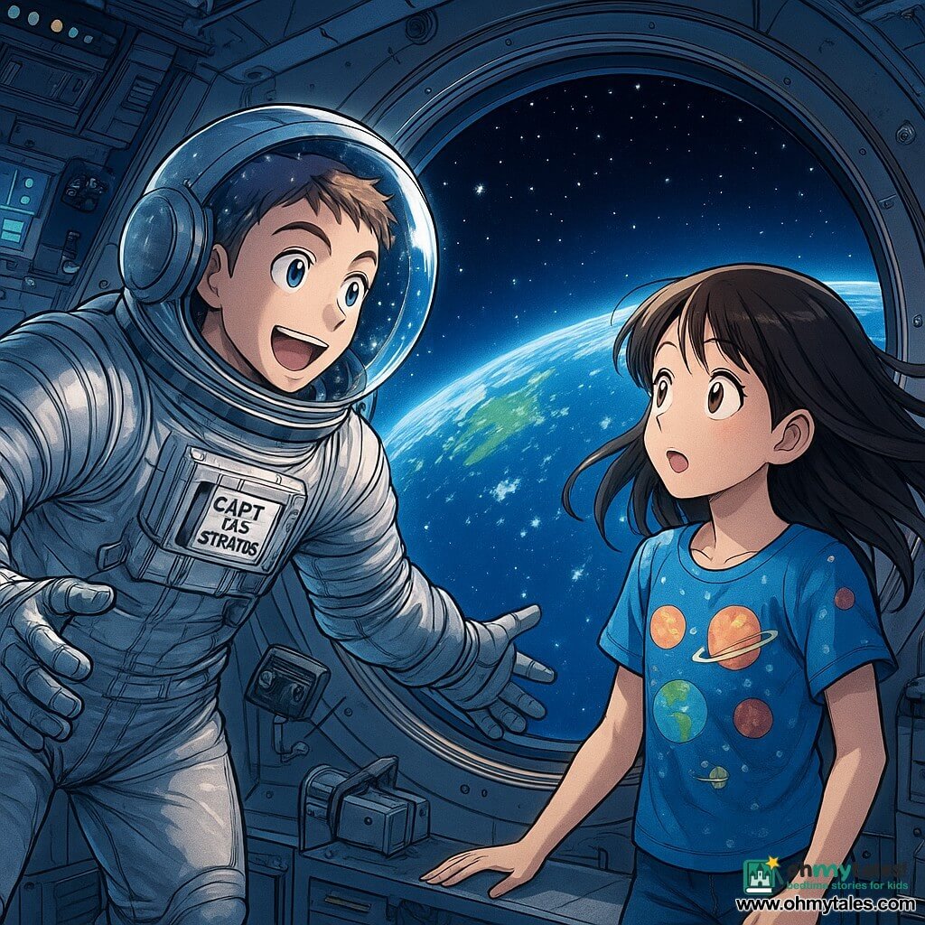 Starlit Adventures with Captain Leo | Astronaut Story | 11-12 years old ...