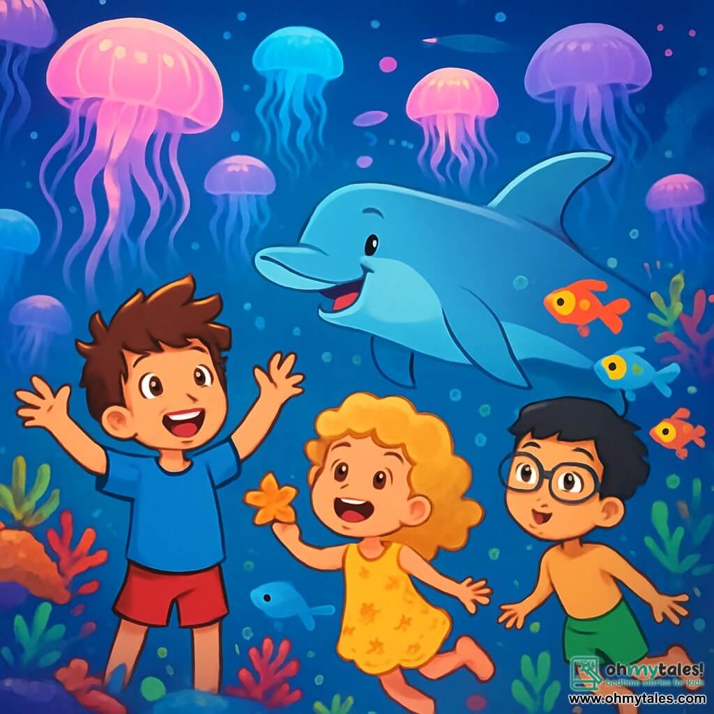🎧 the magical adventure under the sea | Underwater travel story | 9-10 ...