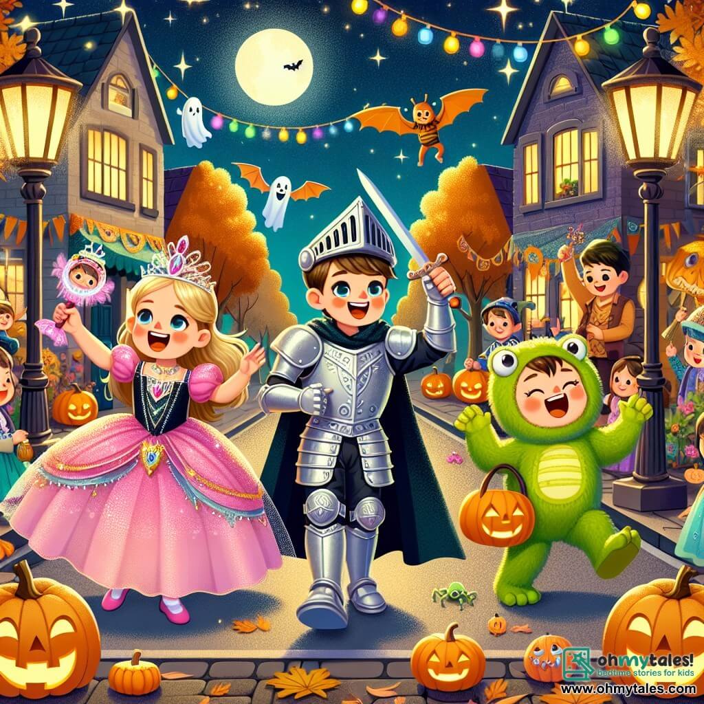 🎧 Max's Monster Halloween Adventure | Halloween story | 3-4 years old ...