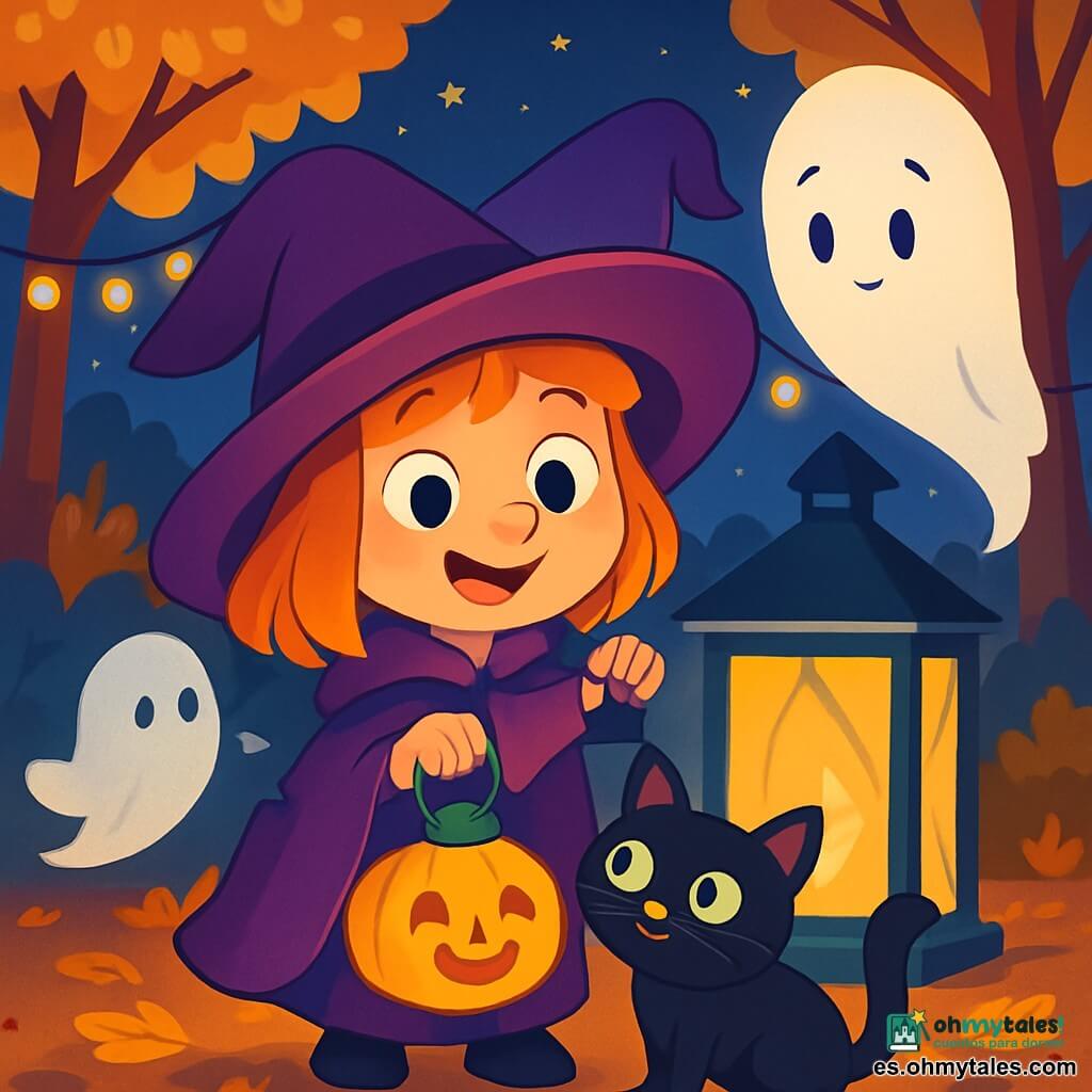 La brujita que encendió la plaza | Cuento de Halloween | 5/6 años ...