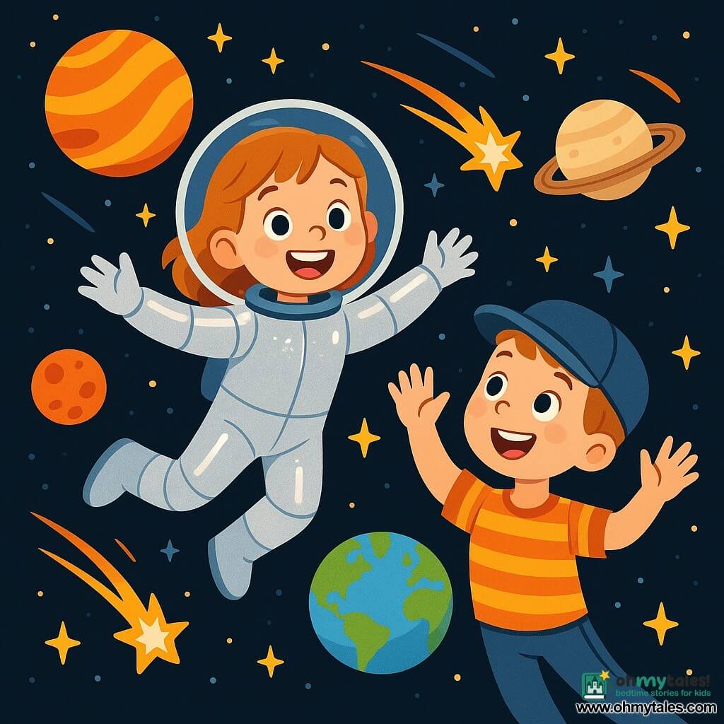 Dreaming Among the Stars: Lily's Cosmic Quest | Astronaut Story | 5-6 ...