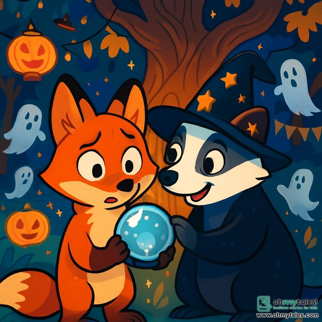 the halloween orb of maplewood burrow | Halloween story | 11-12 years ...