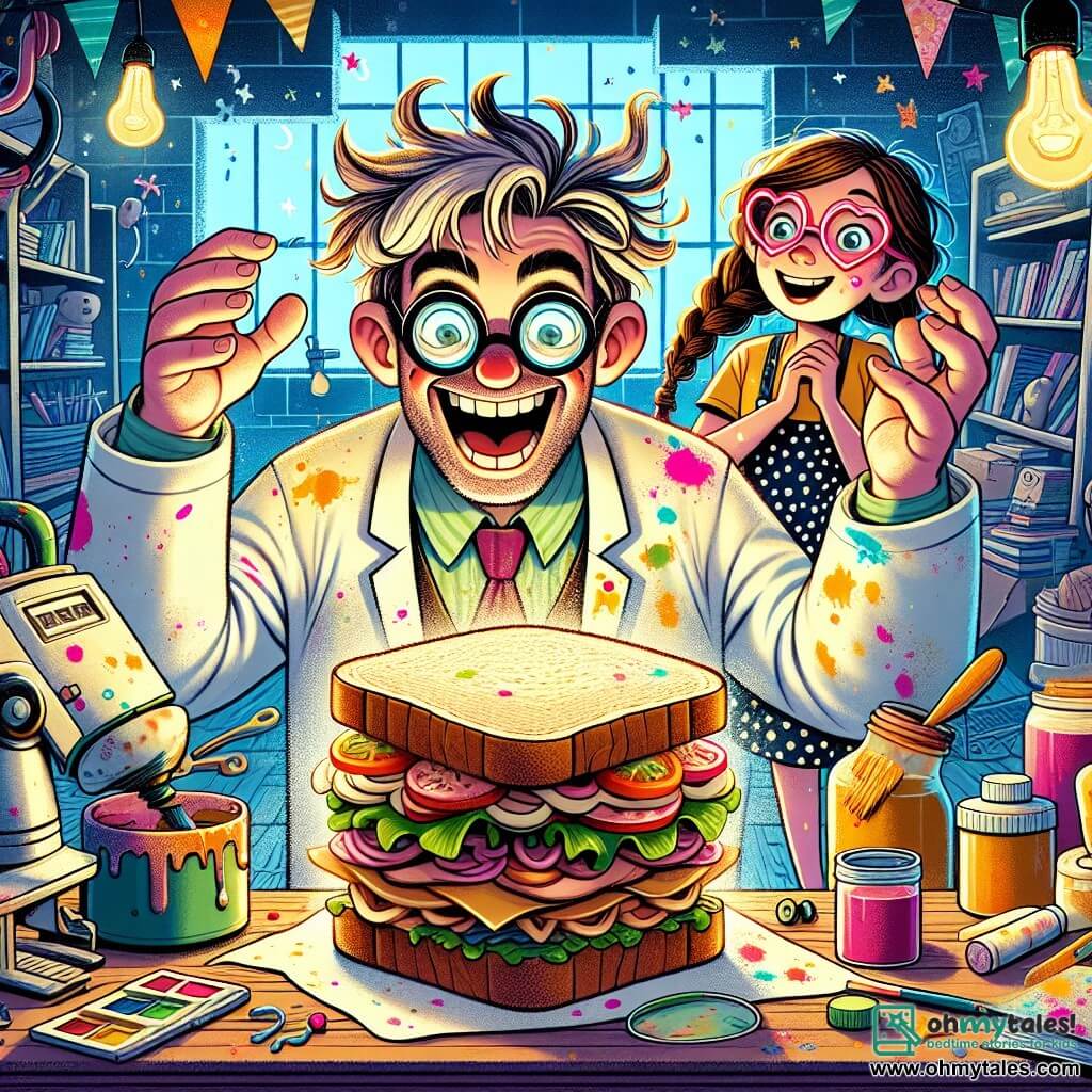 🎧 The Time-Traveling Sandwich Saga | Wacky invention story | 11-12 ...