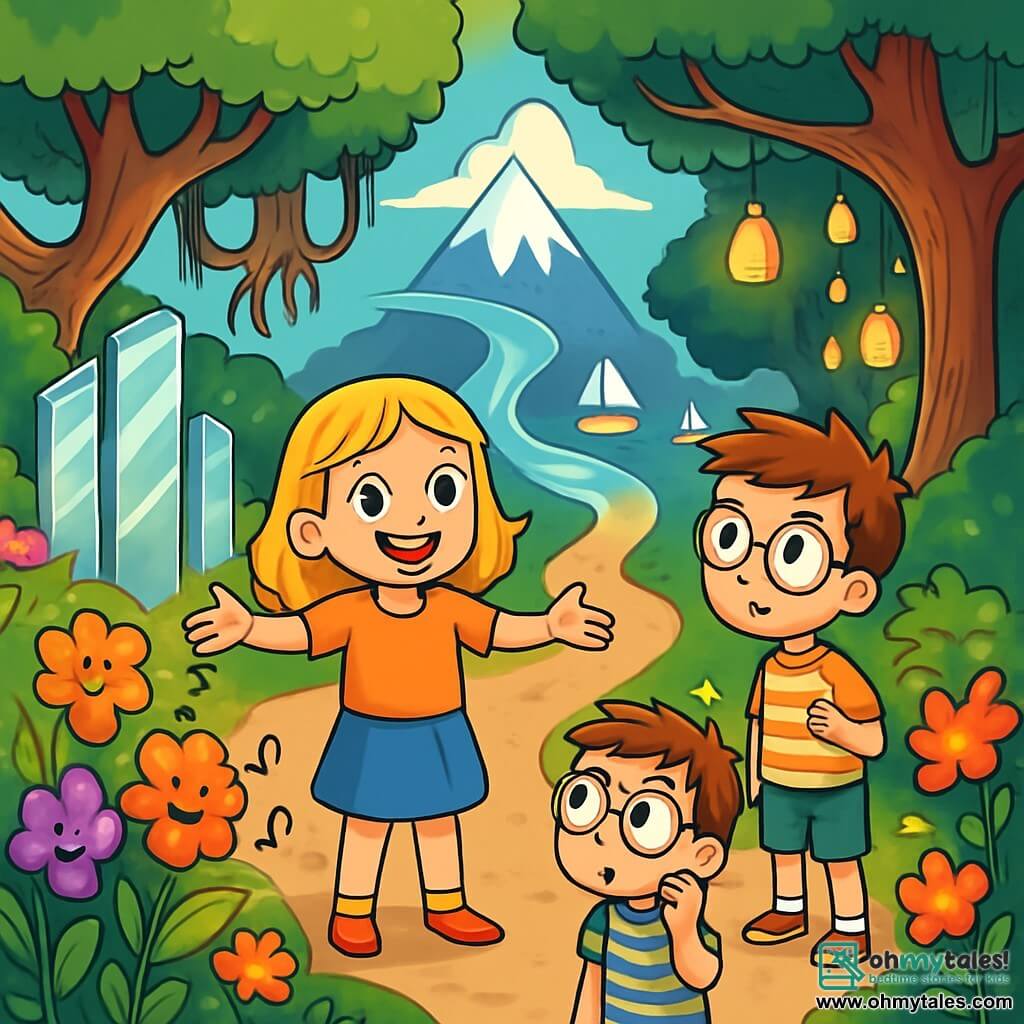 💬 Lila and the Garden of Wonders | Philosophical story | 9-10 years old ...