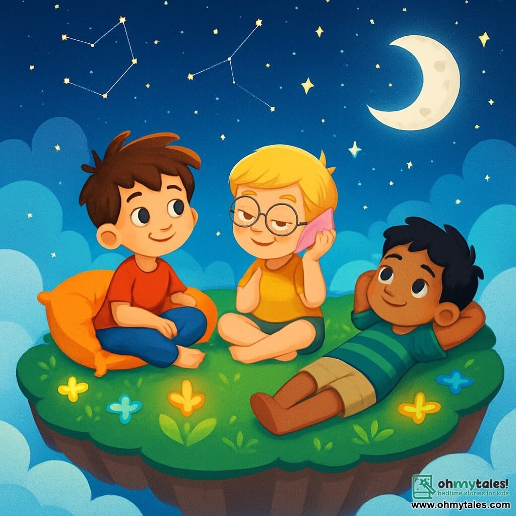 the invisible hug on the floating island | Zen story for sleeping | 7-8 ...