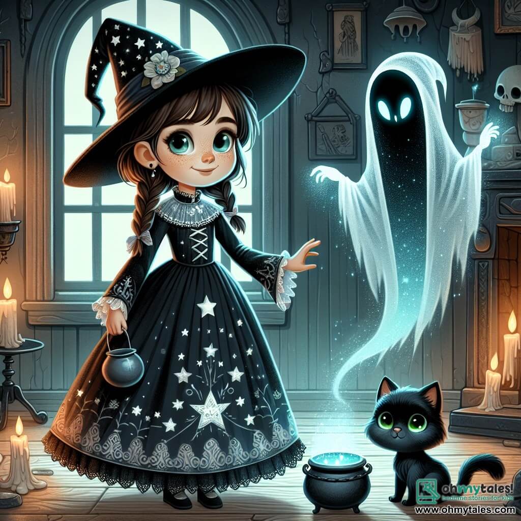 🎧 The Witch's Quest: A Halloween Adventure | Halloween story | 9-10 ...