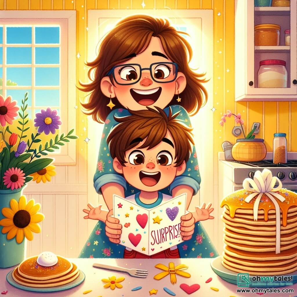 Pancake Surprise! | Story about Mother's Day | 5-6 years old | Storie ...