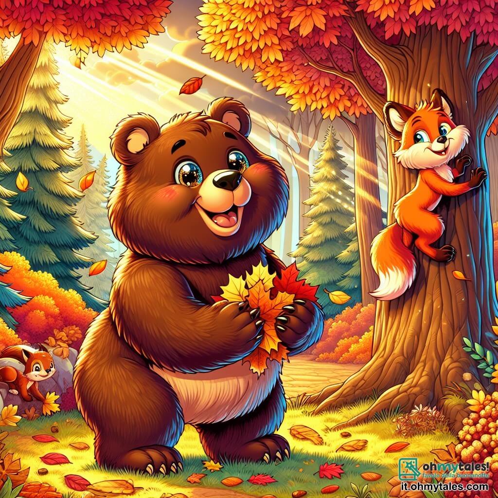 L’autunno di Orso Bruno e la magia del bosco | Storia sull'autunno | 11 ...