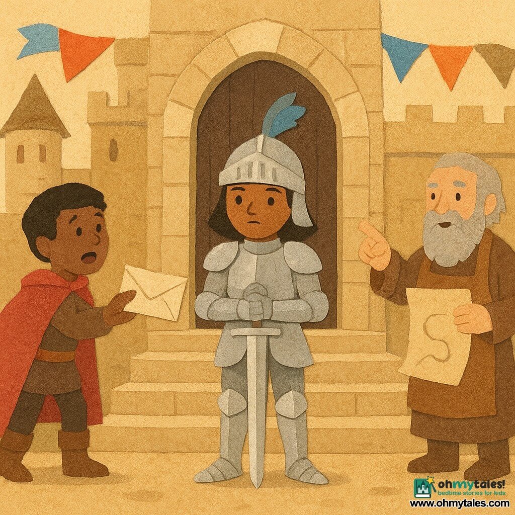 💬 Dame Elowen and the Three Brave Roads | Knight's story | 5-6 years ...