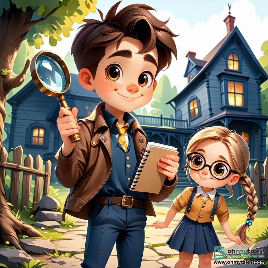 💬 The Mystery of the Hidden Treasure | Story of little detectives | 7-8 ...
