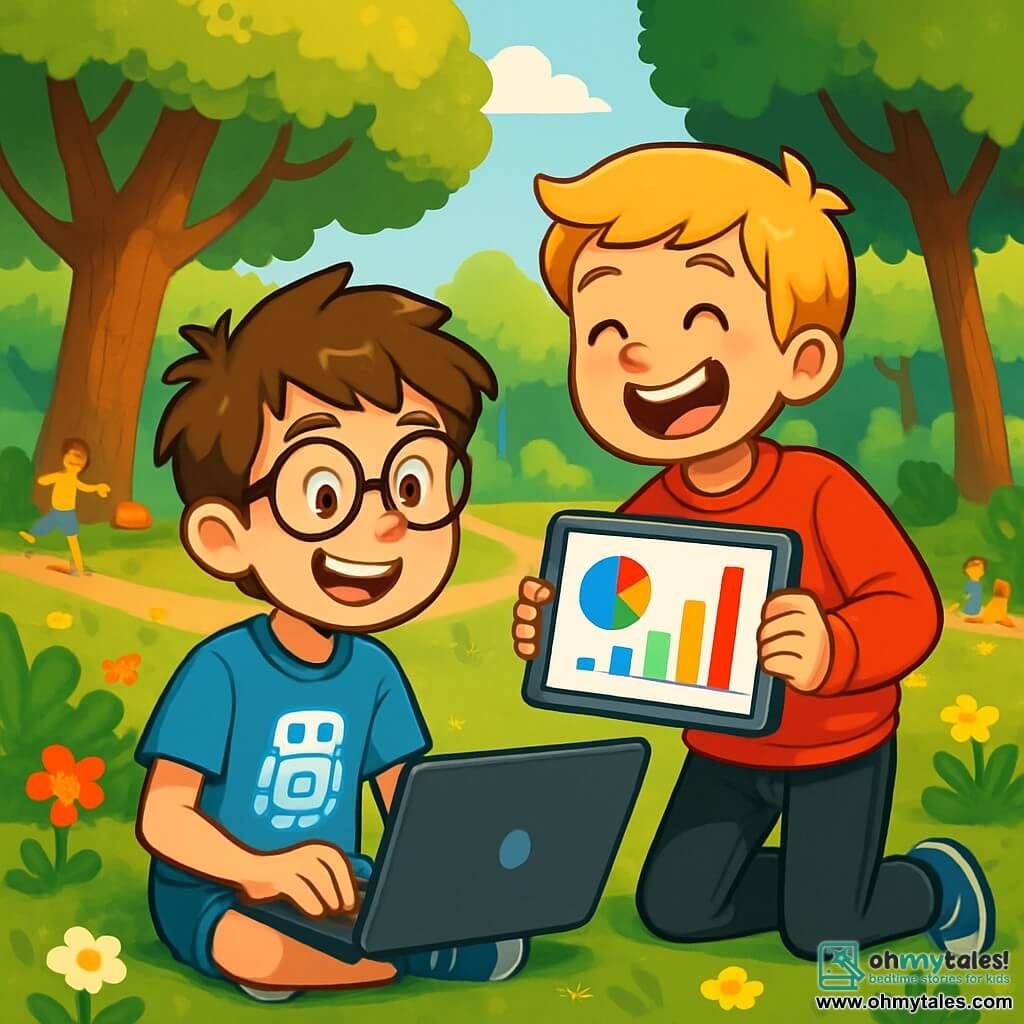 🎧 The Balanced Screen Adventure | Story about screens | 11-12 years old ...