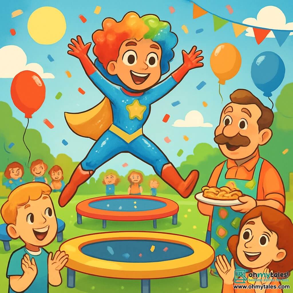The Great Bounce Parade Adventure | Comedic superhero story | 5-6 years ...
