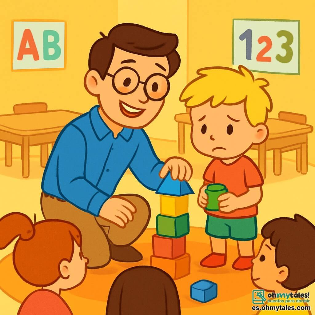 💬 El día especial del maestro Tomás | Cuento de maestro o maestra | 3/4 ...