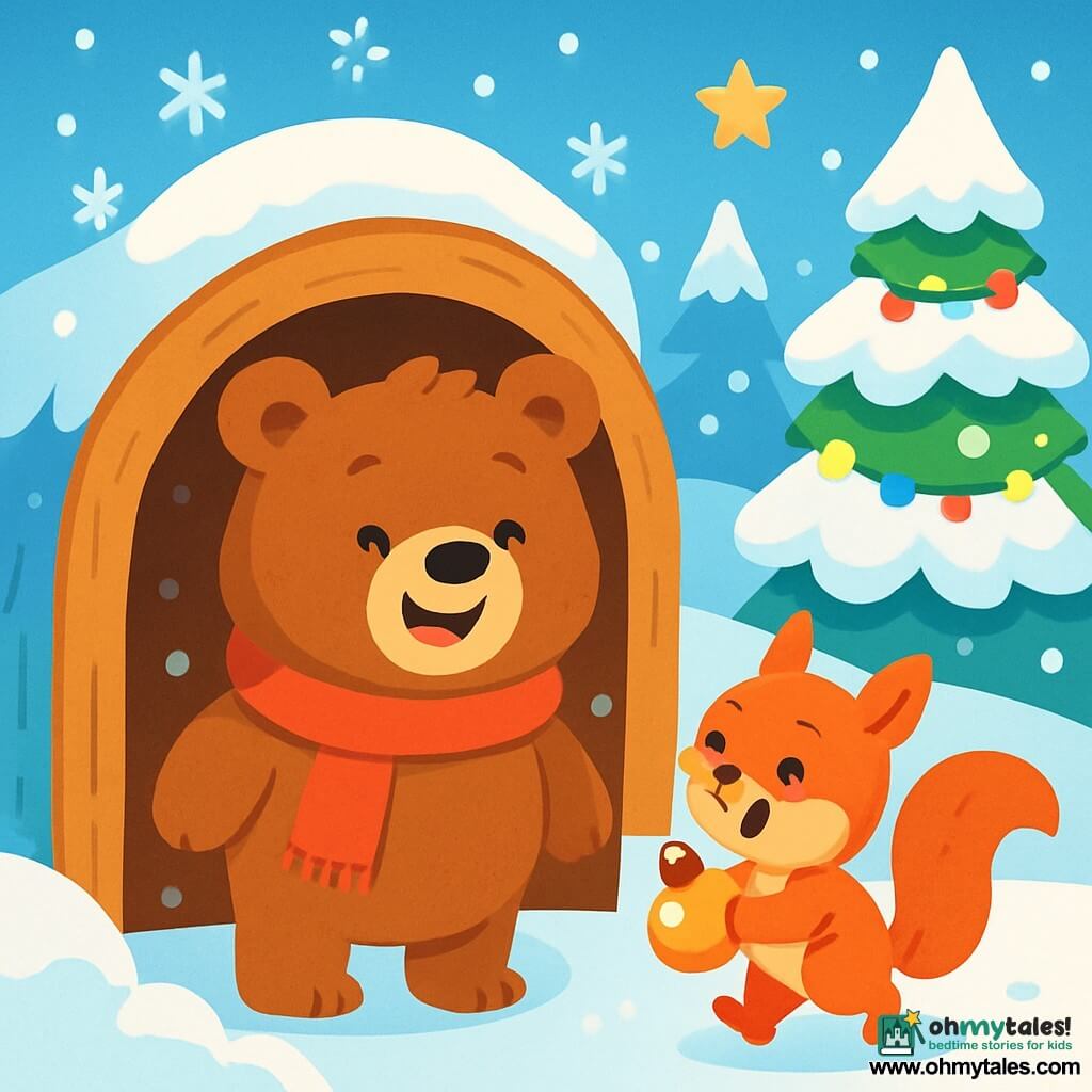 💬 Bear's Magical Christmas Adventure | Christmas story | 3-4 years old ...