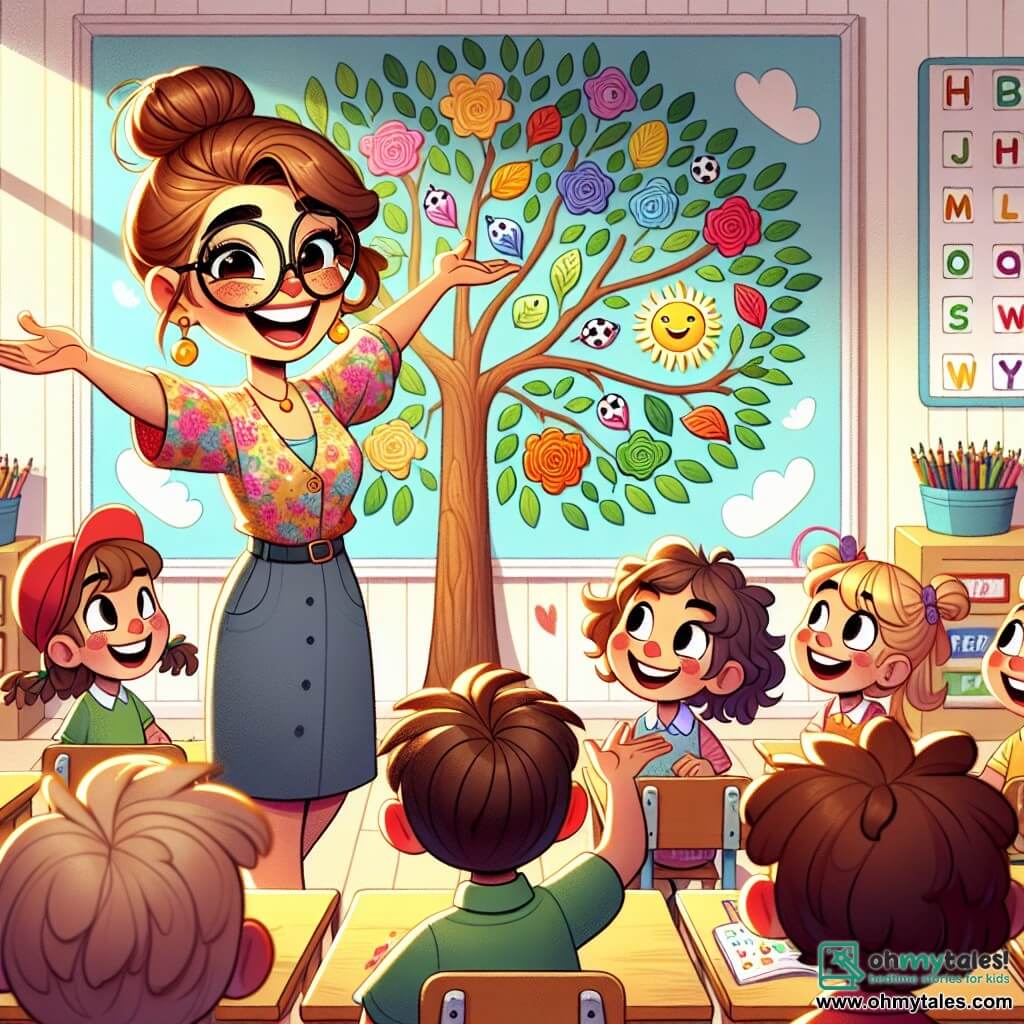 🎧 Miss Lily's Magical Classroom | Story of a teacher | 7-8 years old ...