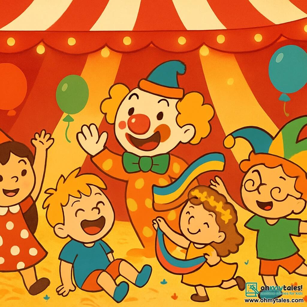 🎧 giggles under the circus tent | Circus story | 1-2 years | Audio ...