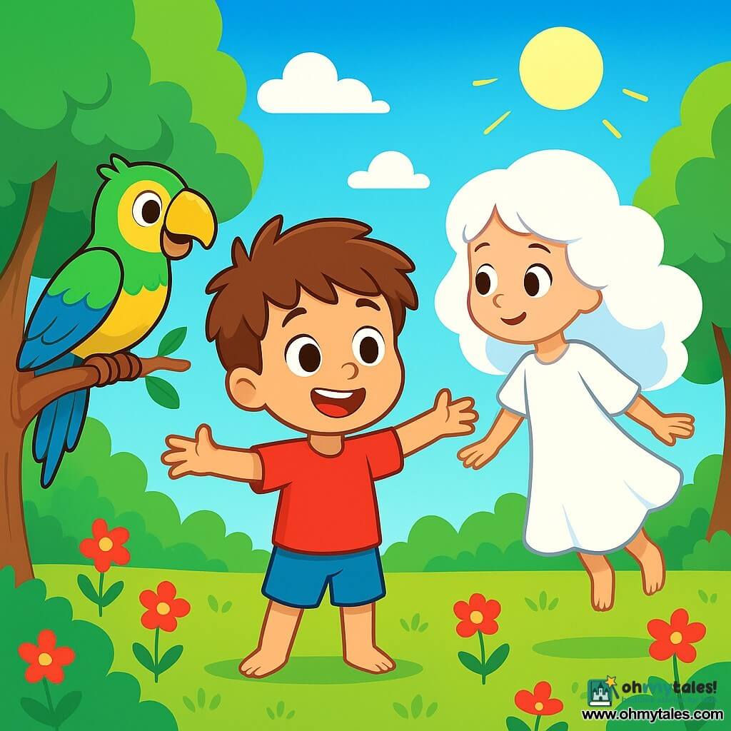 Milo and the Wind of Between | Adventure story | 3-4 years old | Tale