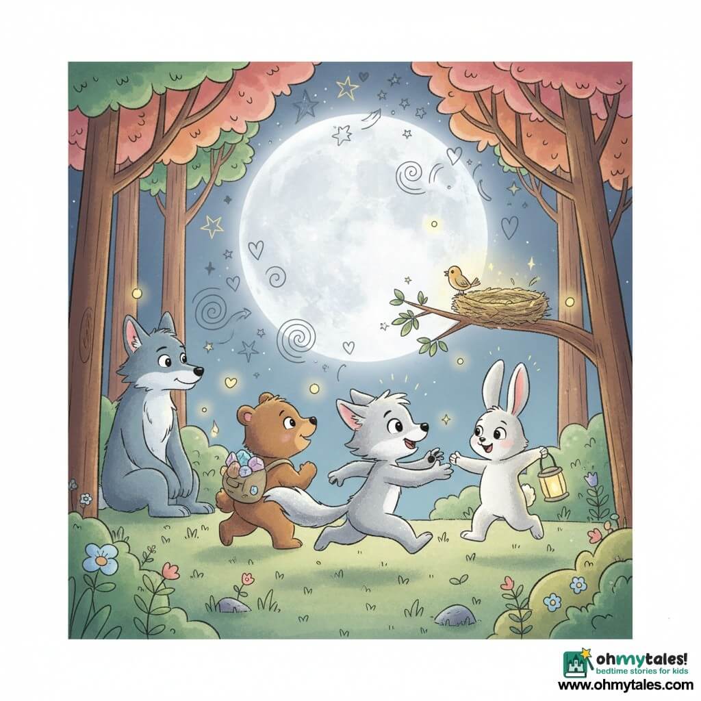 Wally's Moonlit Magic | Story of a fantasy creature | 3-4 years old ...