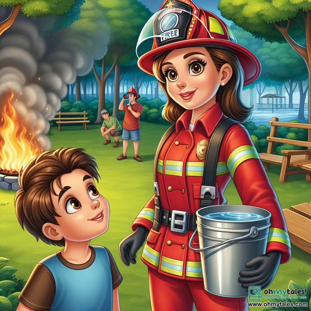 Brave Sparks | Firefighter Story | 11-12 years old | Story about a ...
