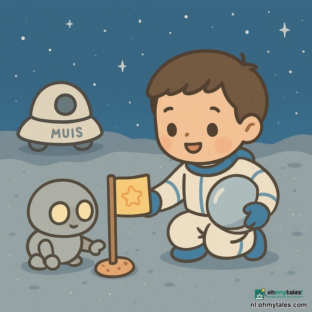 Milan en Pip op maan Lila | Ruimtevaartverhaal | 1/2 jaar ...