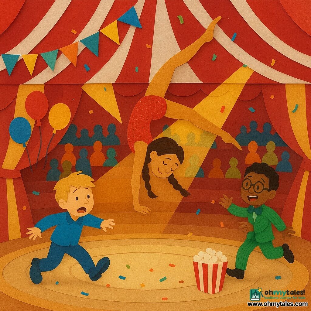 The Circus Surprise Adventure | Circus story | 7-8 years old | Funny story